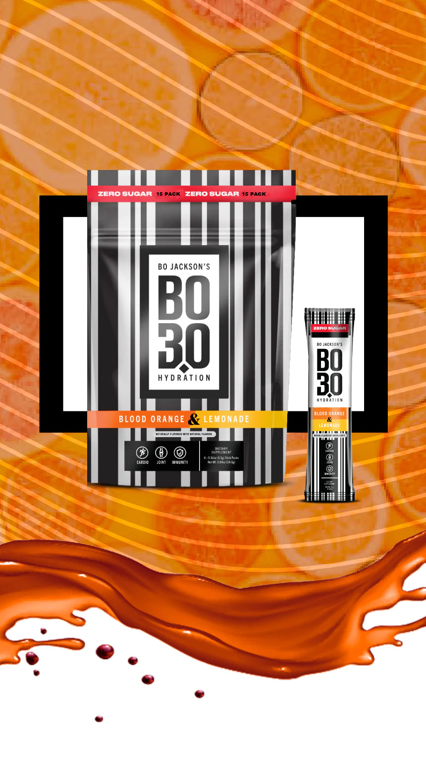 Bo Jackson's BO3.0 Hydration – BO 3.0 Hydration