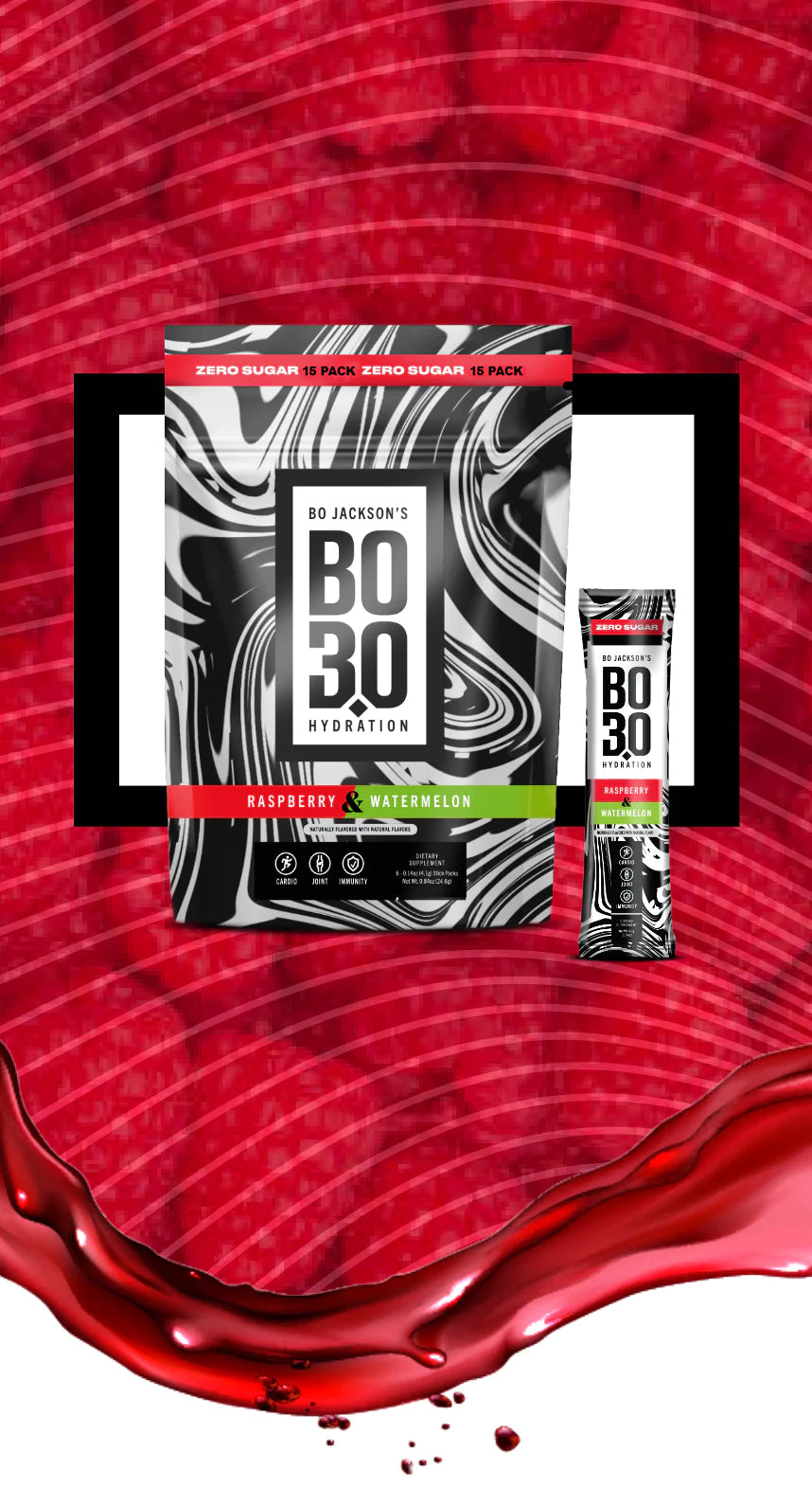 Bo Jackson's BO3.0 Hydration – BO 3.0 Hydration